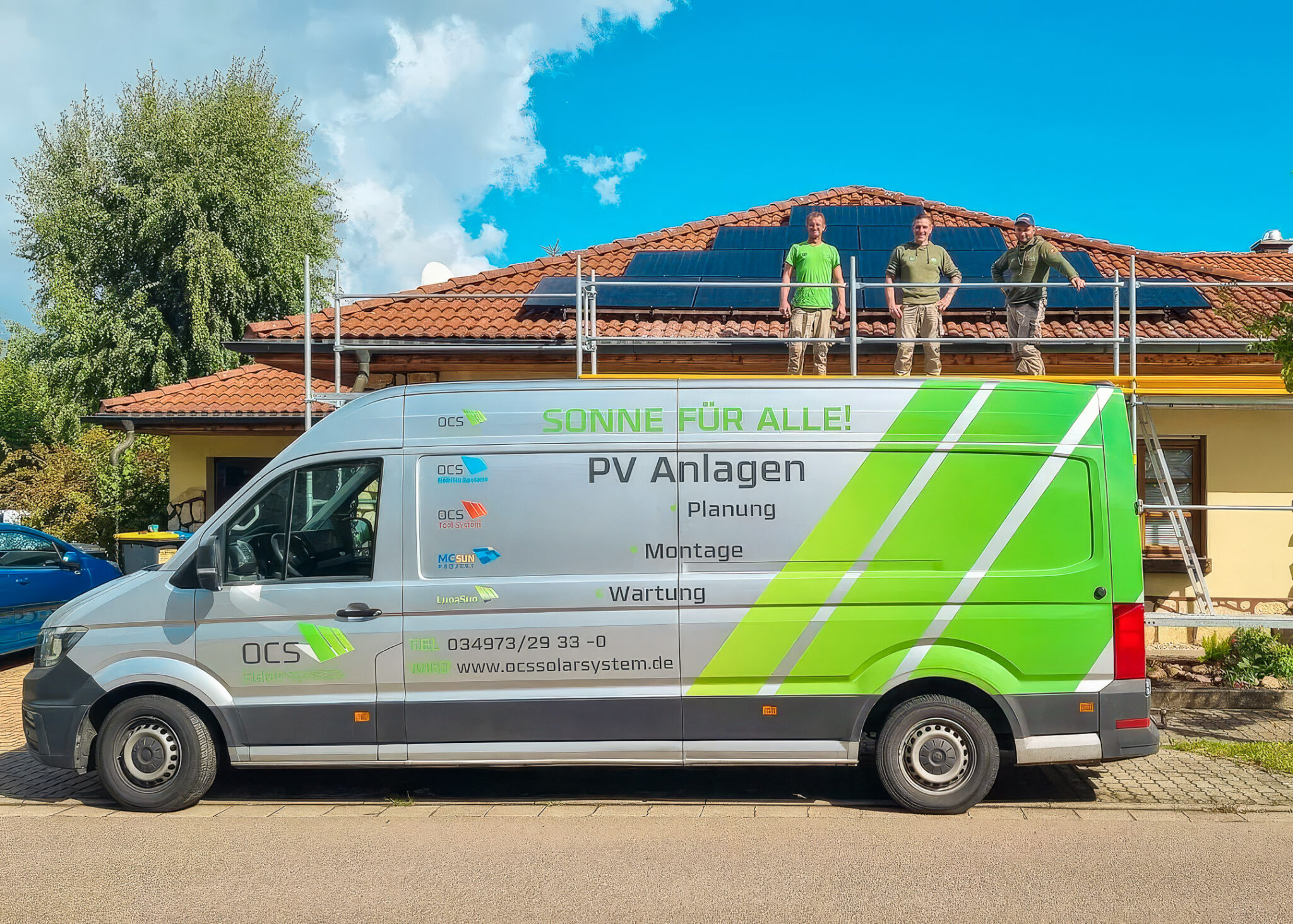 Photovoltaikanlage Sachsen-Anhalt | Regional vom Fachbetrieb OCS